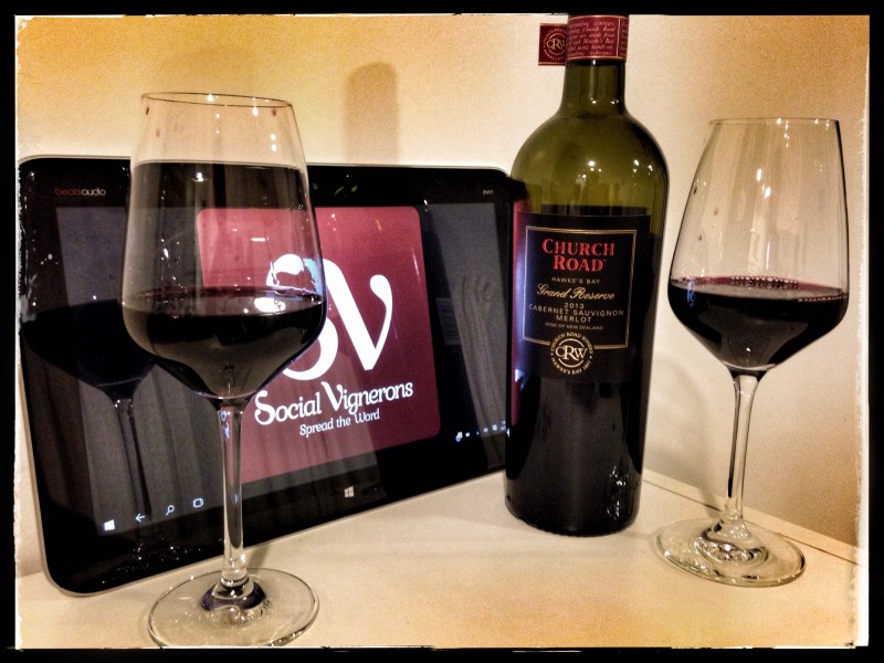2013 Church Road Grande Reserve Cabernet Sauvignon Merlot, Hawke’s Bay ...