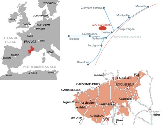 Faugères Wine Region, Map, Wineries, Best Wines - Social Vignerons